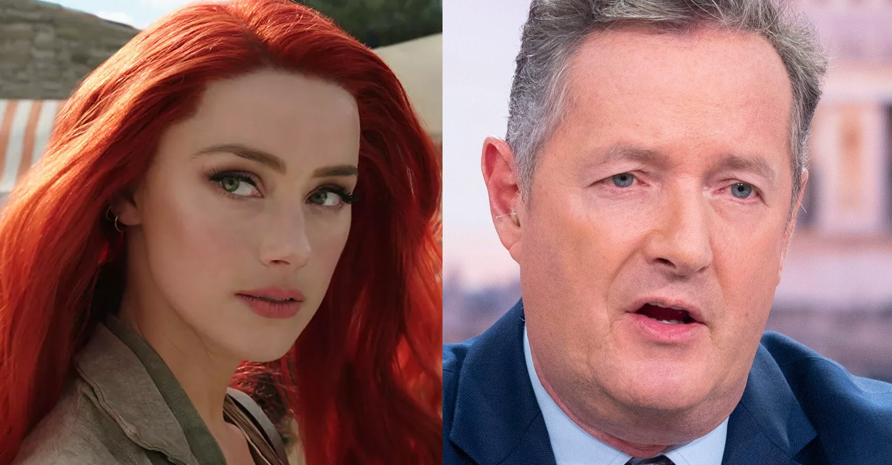 Amber Heard y Piers Morgan pelean por un anuncio de Gillette que ...