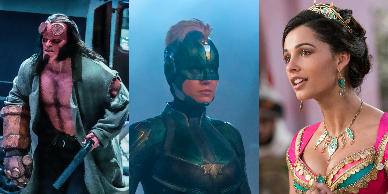 Nuevas imágenes de Capitana Marvel, Shazam!, Aladdín, Hellboy y ...