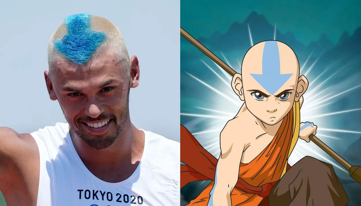 Velerista olímpico rinde tributo a Avatar: La Leyenda de Aang con ...