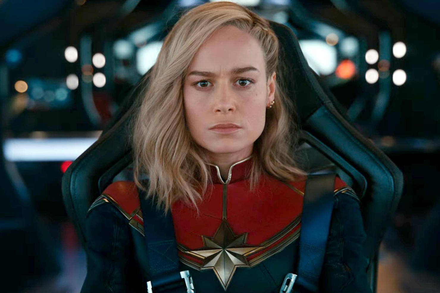 The Marvels: Brie Larson se convierte en una princesa Disney en nuevas ...